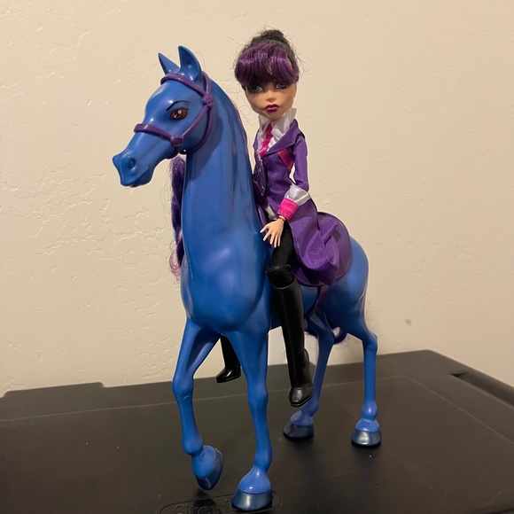 Mattel | Toys | Head Mistress Bloodgood And Her Horse Nightmare | Poshmark
